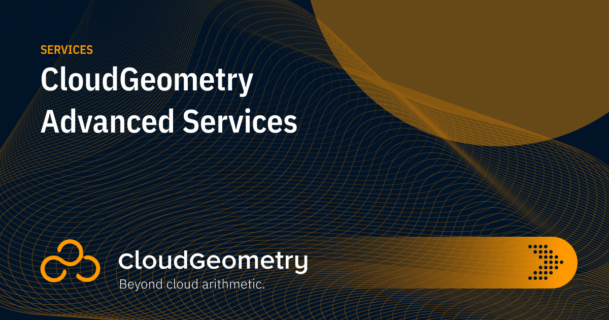 Advanced Services — CloudGeometry